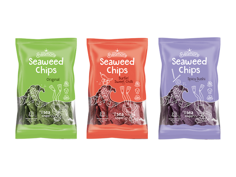 Seaweed chips - SeaMoreFood